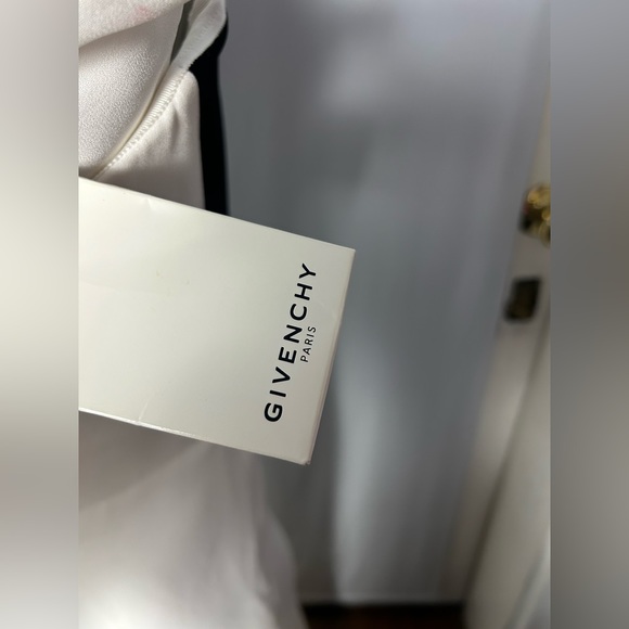 Givenchy | Dresses | Givenchy Velvetpaneled Crepe Halterneck Gown 38 | Poshmark